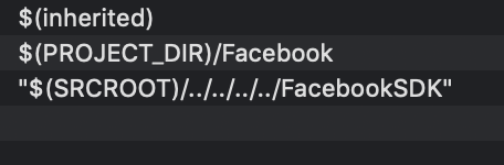 'FBSDKShareKit/FBSDKShareKit.h' file not found · Issue #475 · facebookarchive/react-native-fbsdk ...