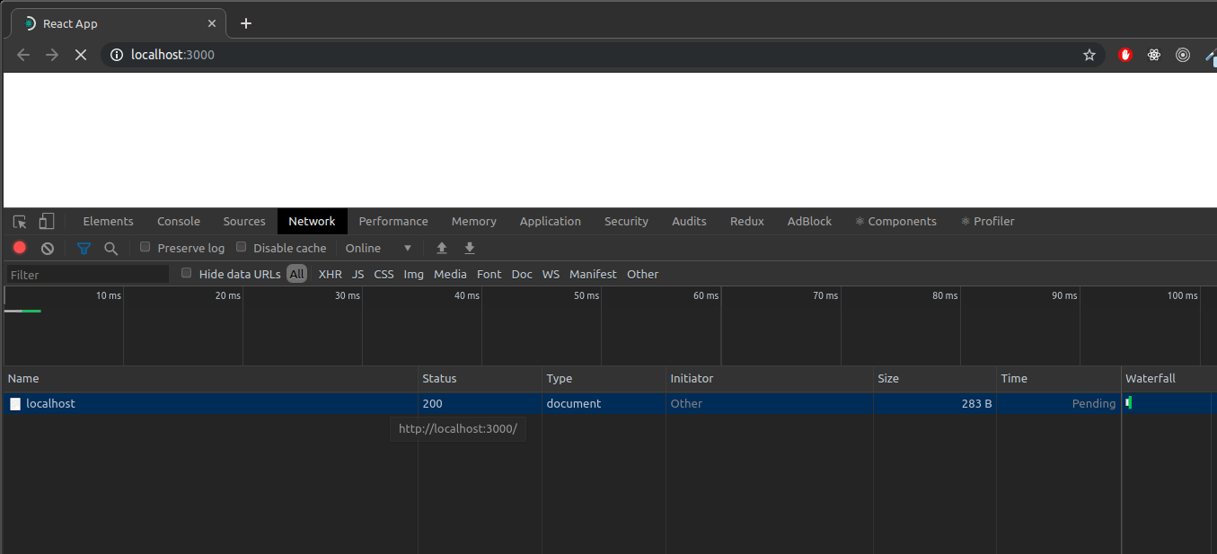 The app is stack after debugger · Issue #7922 · facebook/create-react ...