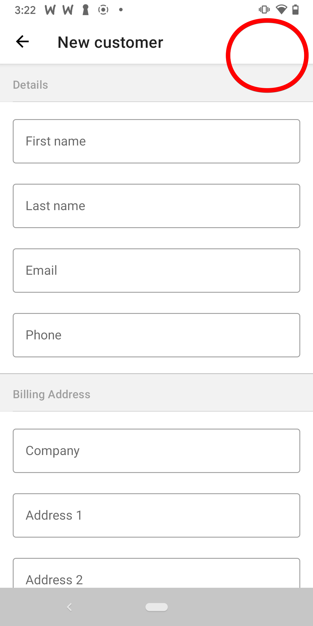 [order Creation] Accessibility → Add Customer → Done Button Should Not Be Hidden · Issue 5813