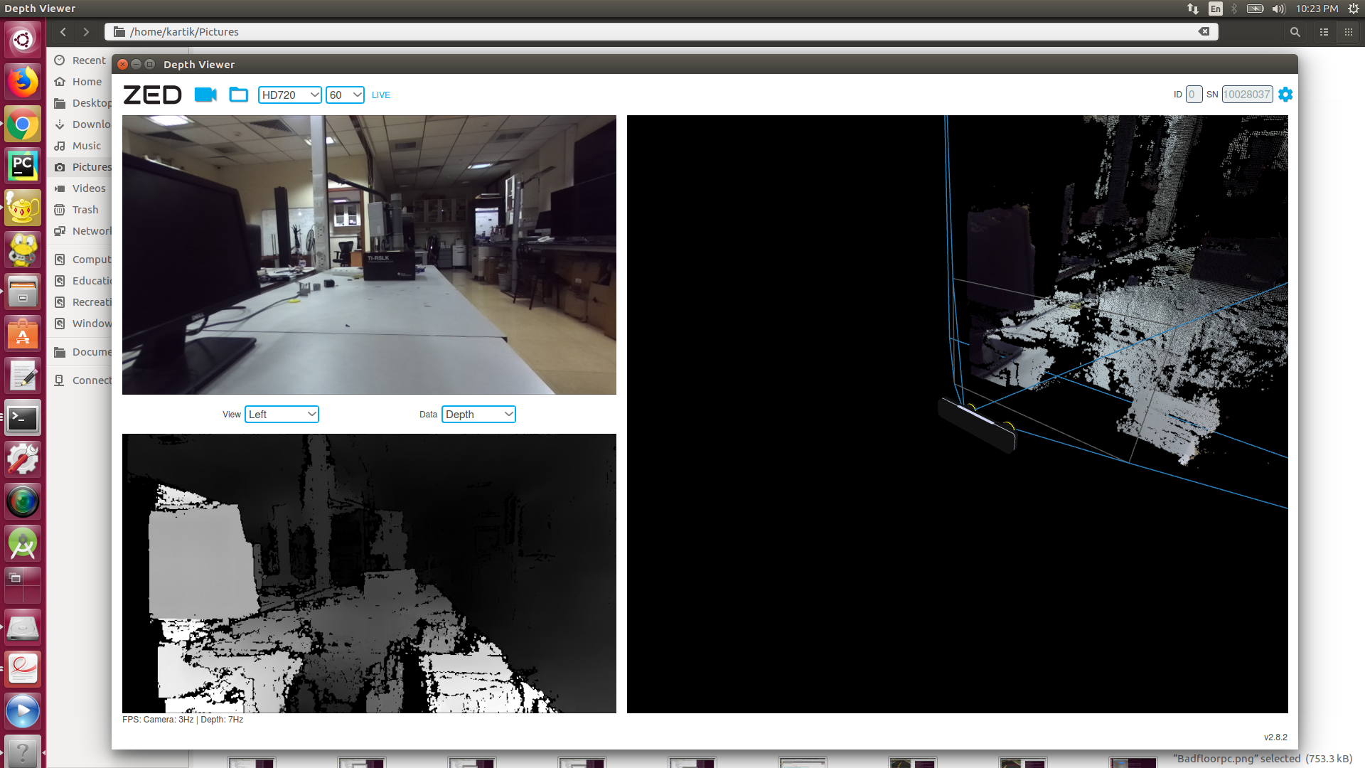 Poor Point Cloud, Flat surface gets curved in the point cloud · Issue #442 · stereolabs/zed-ros ...