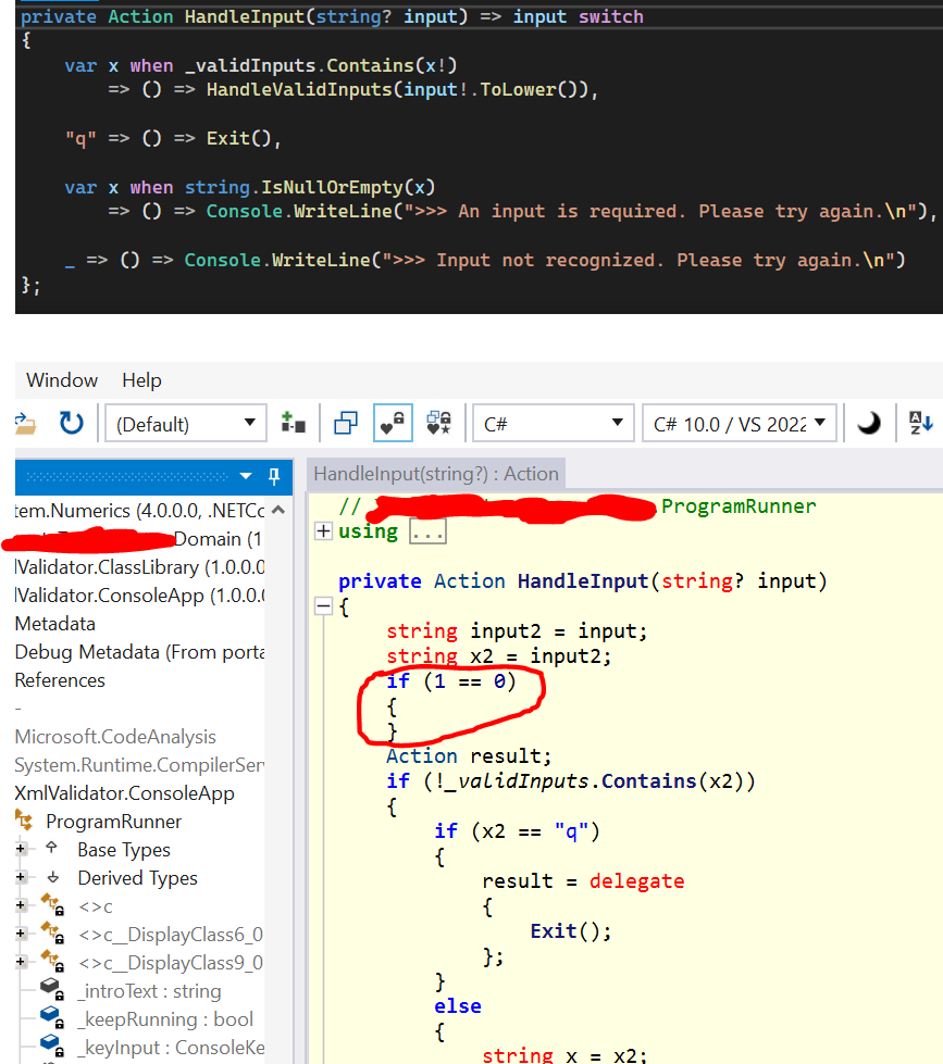 .NET 6: Switch Expression Produces Redundant Code in IL · Issue #70889 · dotnet/roslyn · GitHub