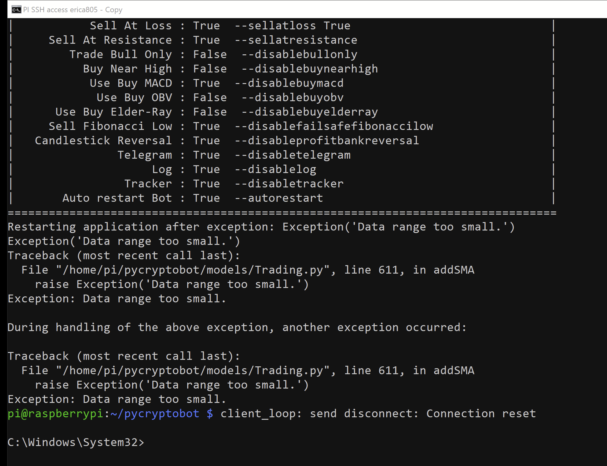 Insufficient funds Coinbase Pro · Issue #352 · whittlem/pycryptobot · GitHub