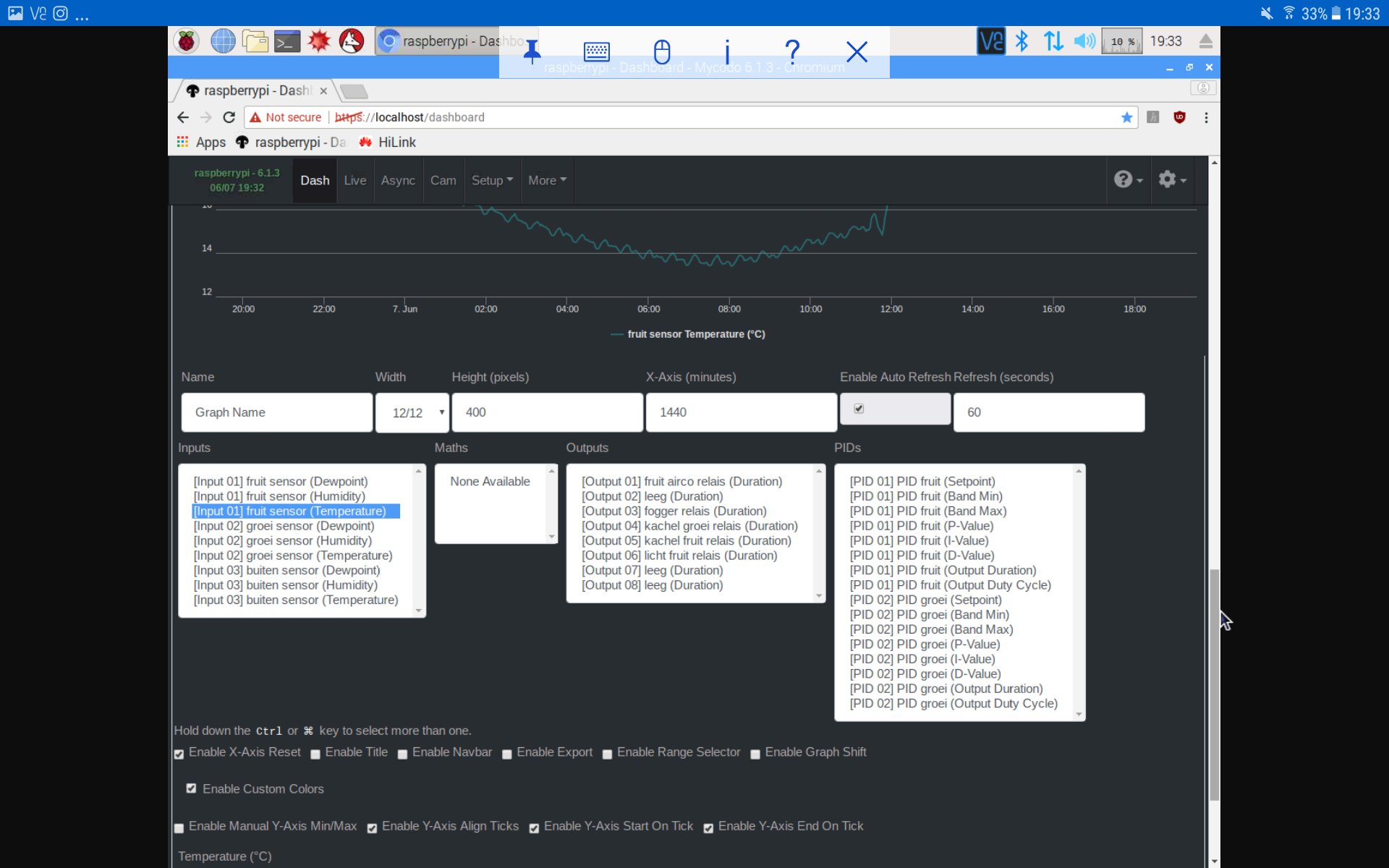 Custom colors Graph dashboard doesn't work · Issue #491 · kizniche/Mycodo · GitHub