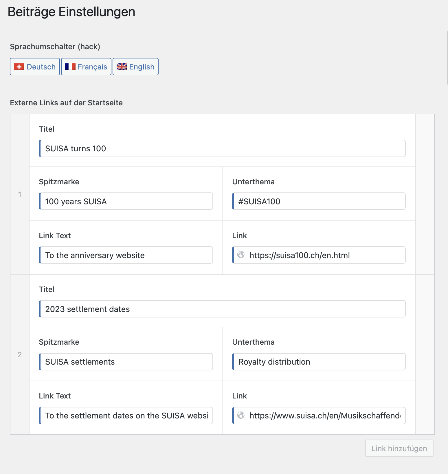 Language switcher not available on ACF Option Page · Issue #1386 · qtranslate/qtranslate-xt · GitHub