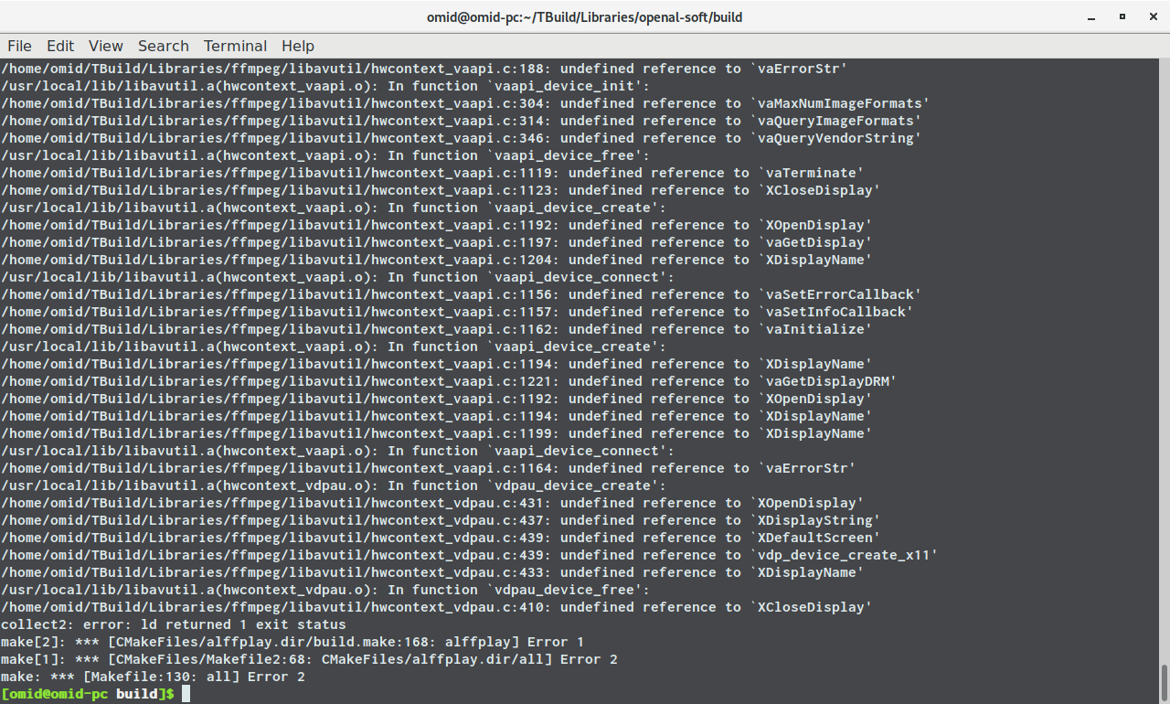Cannot build, openal-soft in Linux · Issue #4832 · telegramdesktop ...