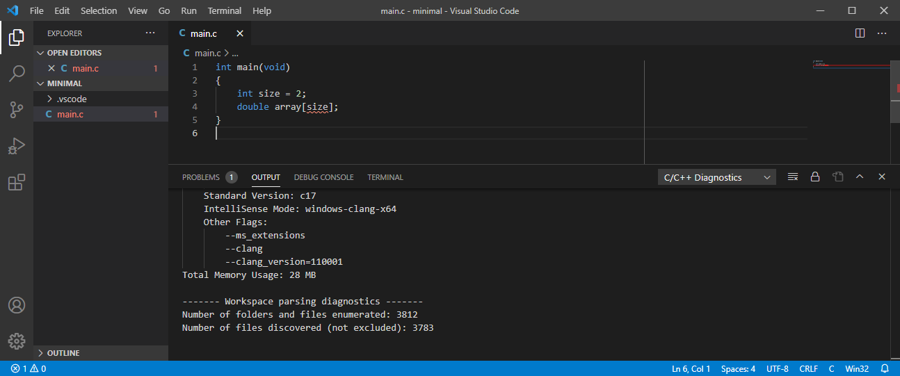 Intellisense Clang VLA · Issue #6995 · microsoft/vscode-cpptools · GitHub