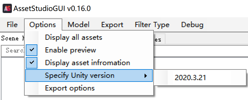How can I solve 'The unity version has been stripped'? · Issue #860 · Perfare/AssetStudio · GitHub