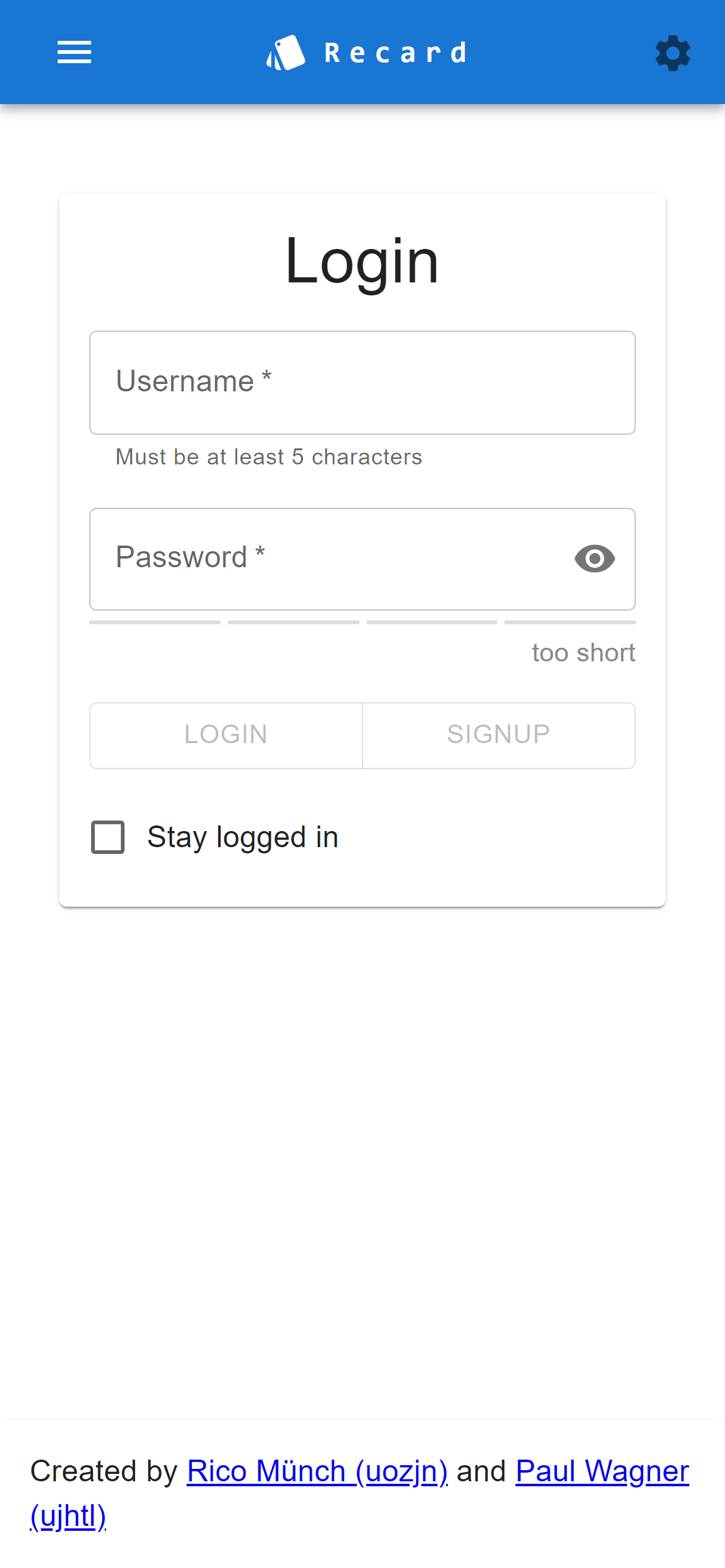 GitHub - wagpa/react-recard: Recard is a web-app for creating and ...