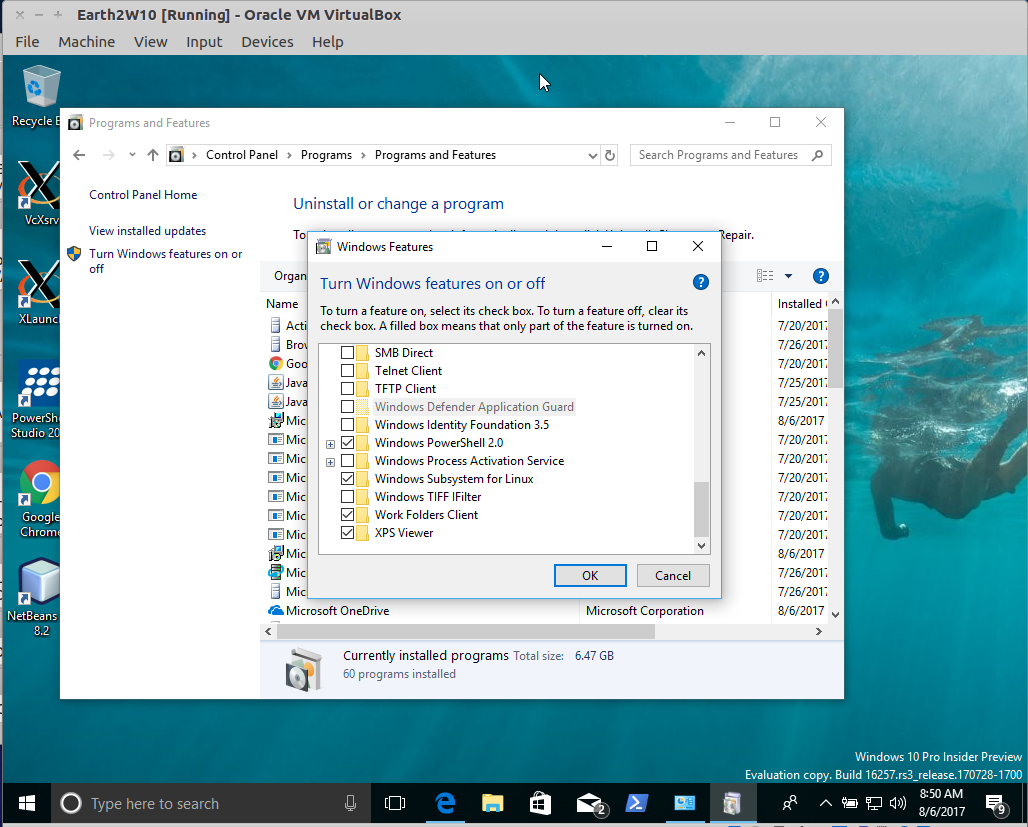 Wsl Lxrun Uninstallinstall Error 0x80070091 And 0x800700b7 On Win10 Build 16257 · Issue 2397