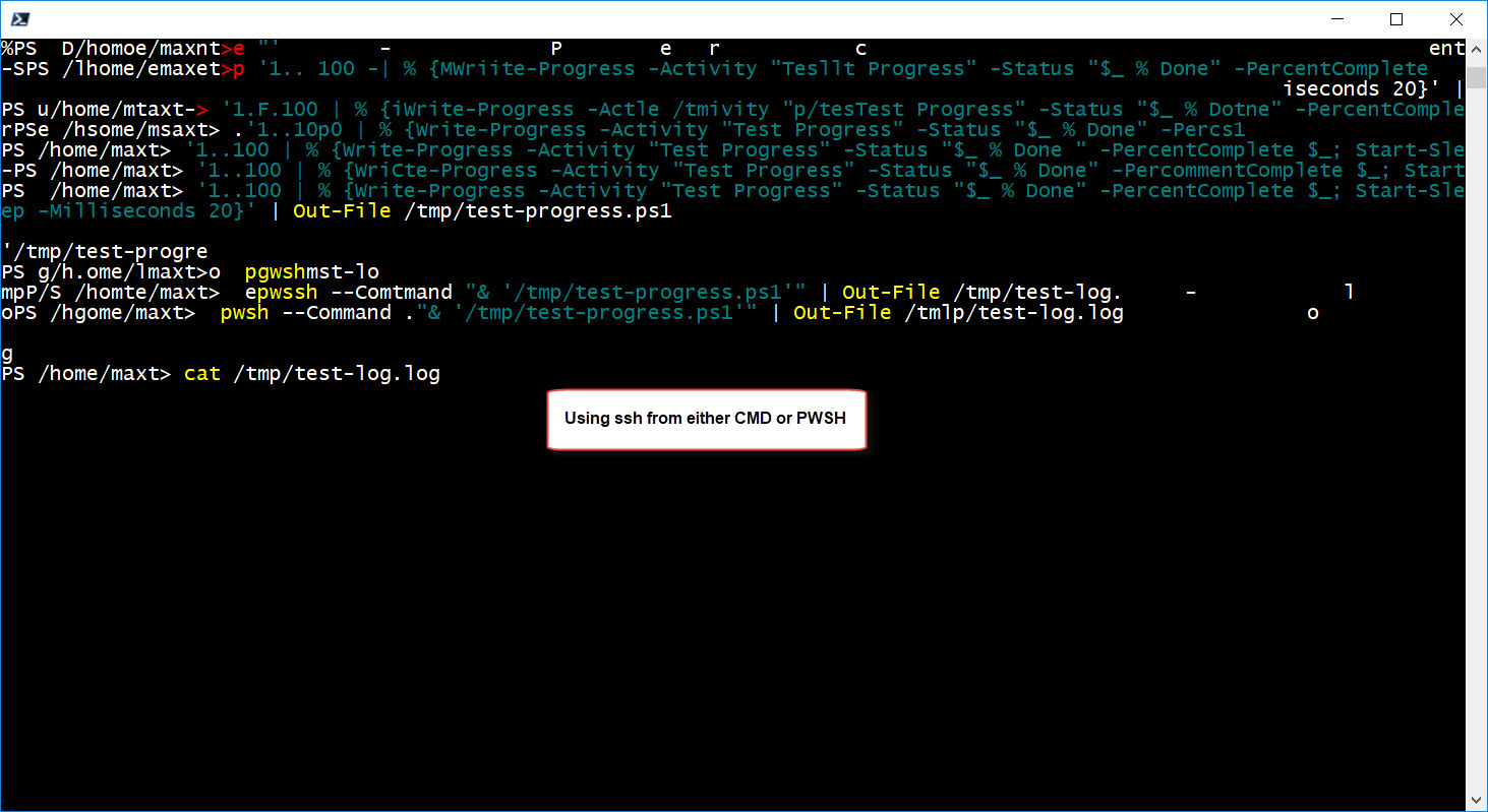 Write-Progress throws an exception in child pwsh process on CentOS 7 ...