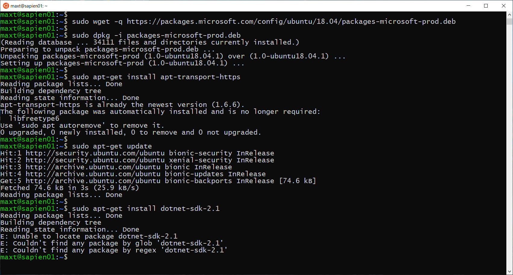 Pscore 610 Psobject Not Been Created In Wsl Ubuntu · Issue 8236 · Powershellpowershell