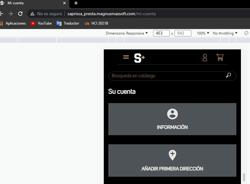 It does not work the same as the browser integrated in the cell phone ...