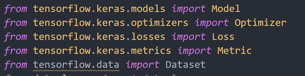 Import "tensorflow.data" could not be resolved · Issue #2345 · microsoft/pylance-release · GitHub