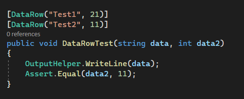 TestFramework - providing inline data to test method · Issue #1050 ...