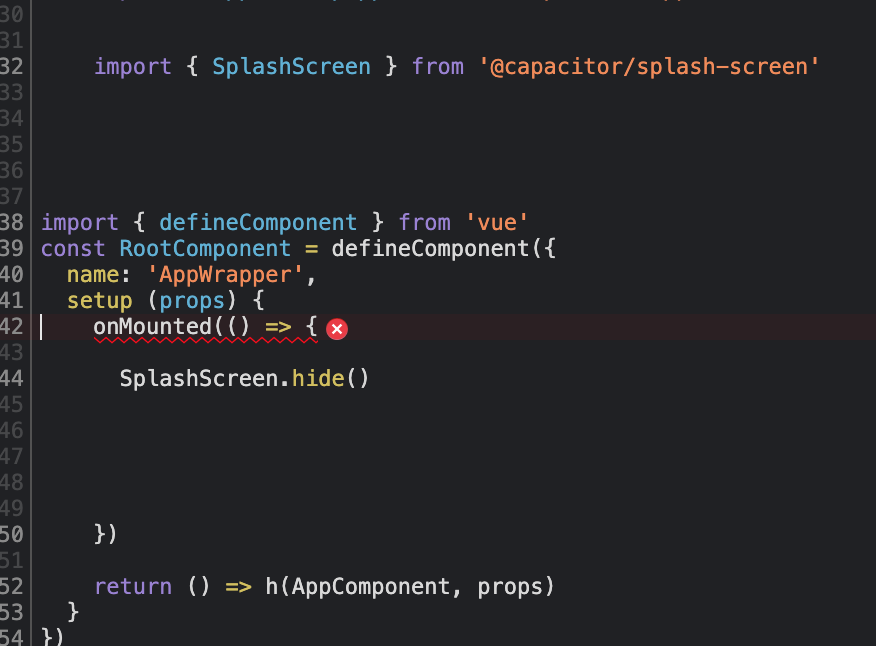 Capacitor WebView loaded ⚡️ [warn] - Ionic Native: deviceready did not fire within 5000ms ...