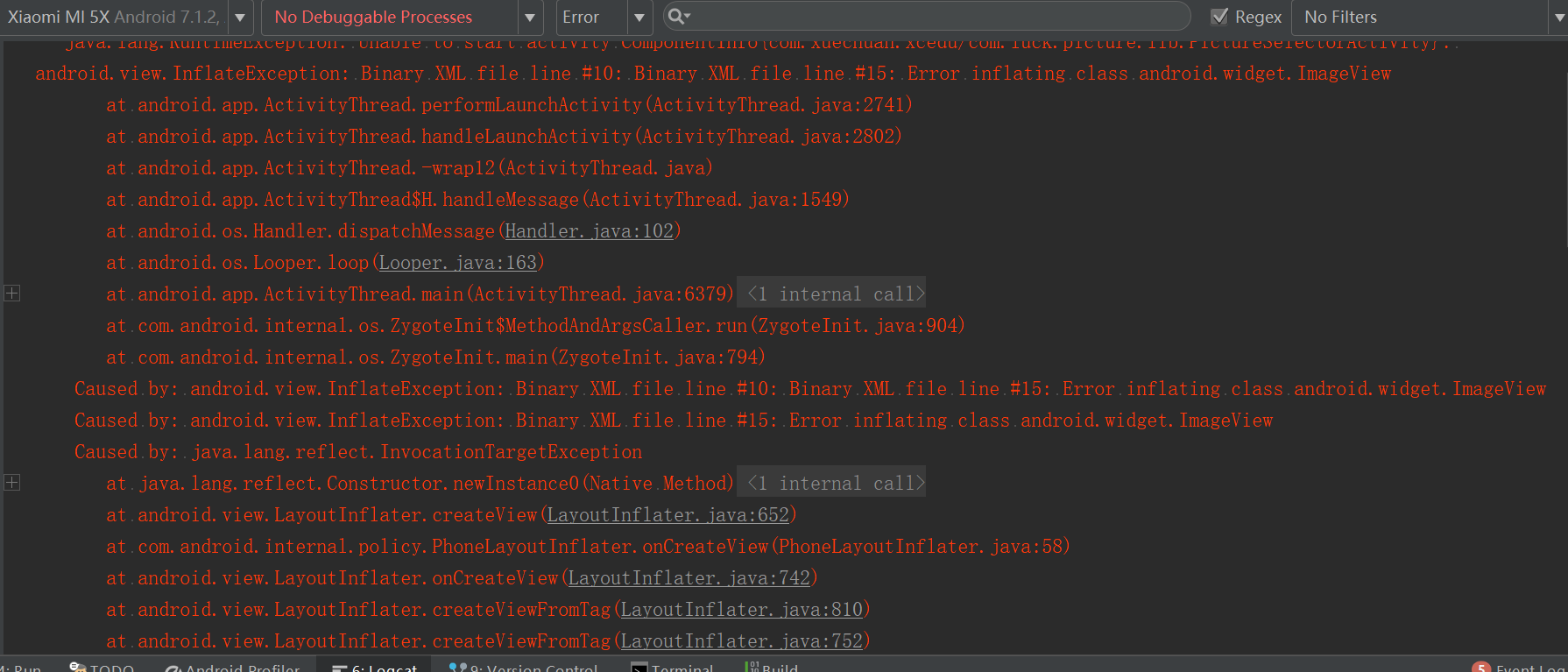 正常跑起来，出错了 · Issue #491 · LuckSiege/PictureSelector · GitHub