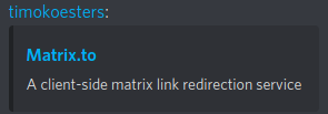 After editing on Matrix, the posted edit message on Discord has an embed · Issue #641 · matrix ...
