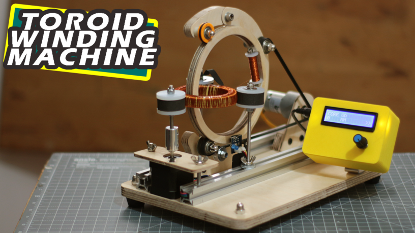 GitHub - sandy9159/DIY-Arduiuno-based-Toroid-coil-winding-Machine