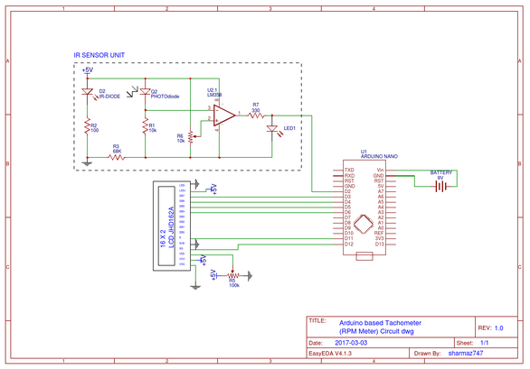 GitHub - sandy9159/DIY-Arduino-based-digital-Tachometer-or-RPM-counter