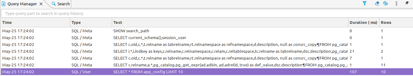 Warning/error when selecting from certain tables ClassCastException Integer/Short · Issue #20075 ...