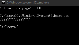 start bash.exe error , print '????????????????' · Issue #8147 · microsoft/WSL · GitHub