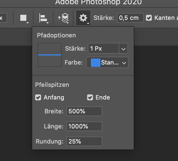 Line Form arrows - end and start missing · Issue #2350 · photopea ...