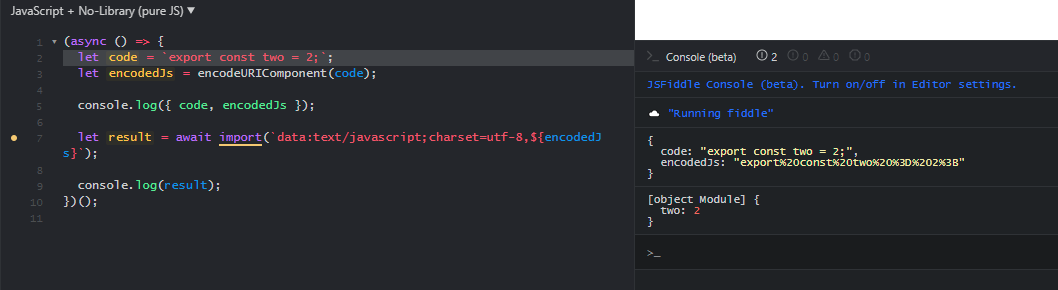 Dynamic Import Does Not Allow Datatext Urls · Issue 983 · Embroider Buildembroider · Github