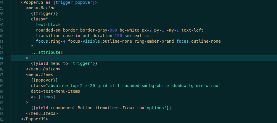 Text / String escaping in gts / gjs appears broken? · Issue #24 · lifeart/vsc-ember-syntax · GitHub