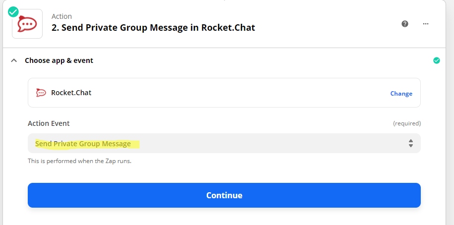 Zapier - It's connected, but not pulling any sort of data · Issue #22481 · RocketChat/Rocket ...