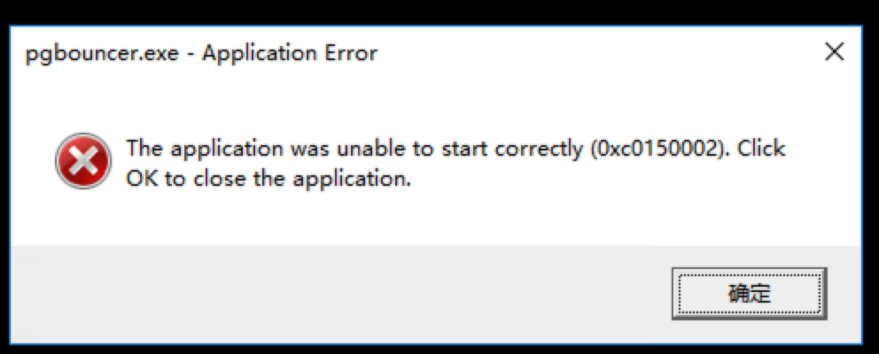windows binary release start failed · Issue #618 · pgbouncer/pgbouncer · GitHub