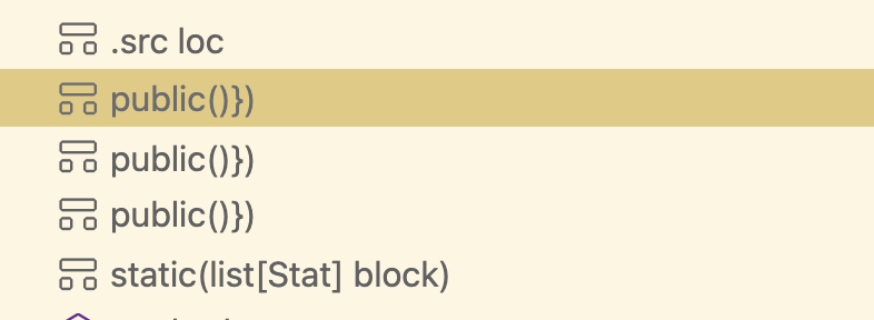 outline shows funny labels · Issue #24 · usethesource/rascal-language-servers · GitHub