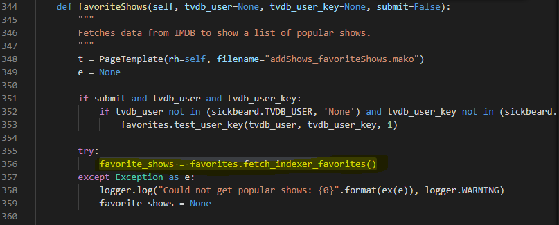 [REQUEST FEATURE] Add series from favorites from TVDB · Issue #6334 ...