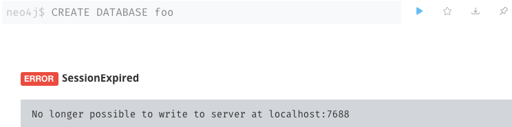 Misleading error message when creating a DB from a non system DB on a cluster · Issue #1318 ...