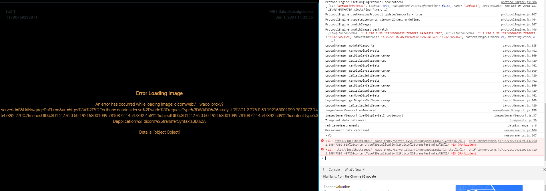 Error 403 while loading image · Issue #287 · OHIF/Viewers · GitHub