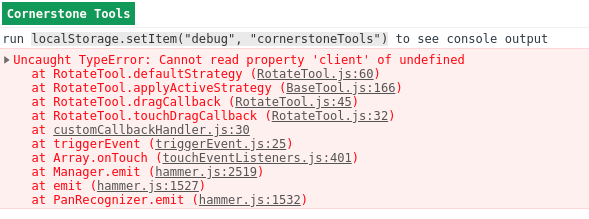 Example of Rotate Tool error when run with ipad pro enviroment dev tool · Issue #1114 ...