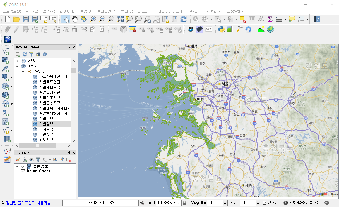 QGIS에서 VWorld WMS 서비스 이용법 · Issue #2 · osgeo-kr/qna · GitHub