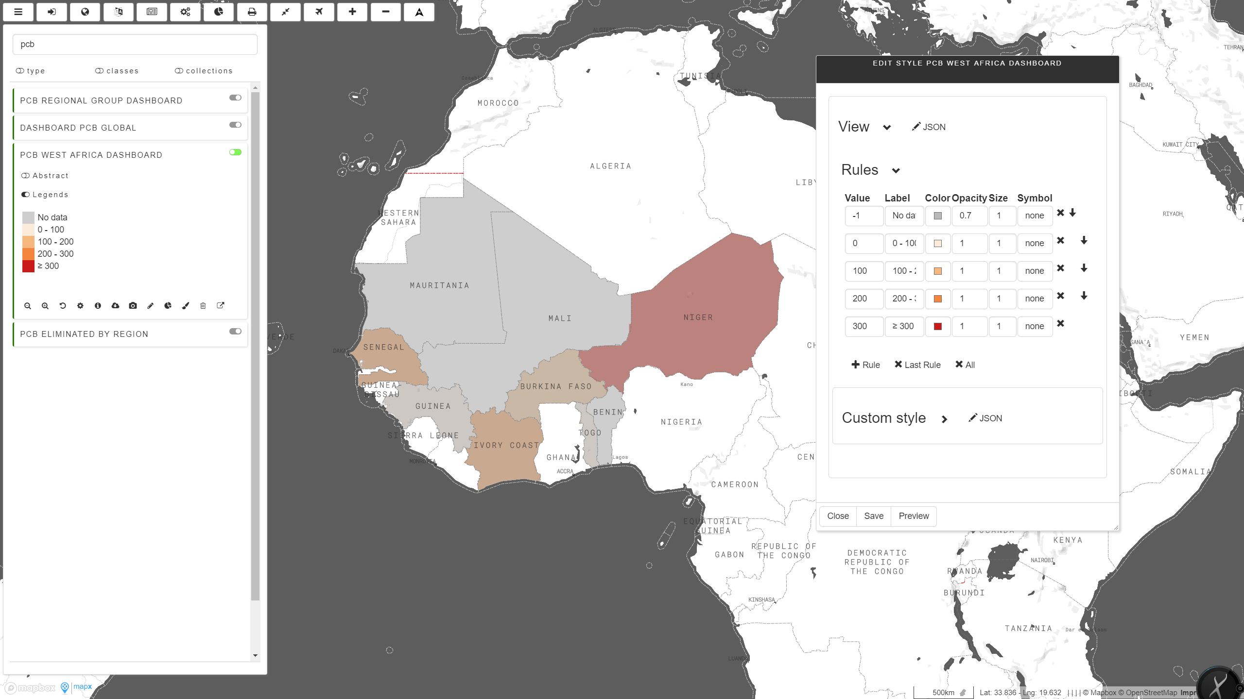 Bug With Colors In Map · Issue 154 · Unep Gridmapx · Github 