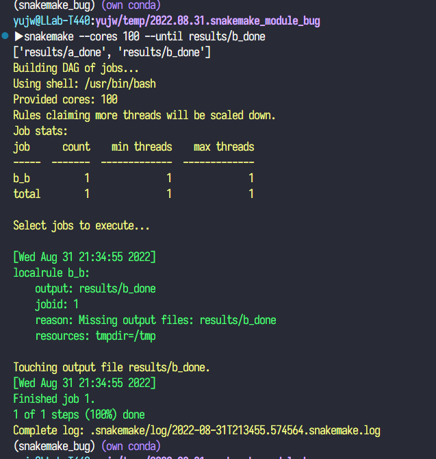Modularization Using Module Cause Incomplete Workflow Run · Issue 1840 4771