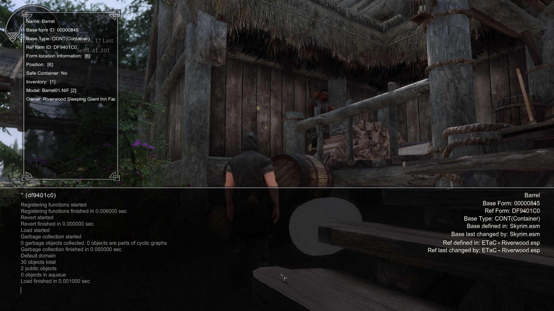 Floating barrels outside Sleeping Giant inn (Riverwood) · Issue #155 · ForgottenGlory/Living ...