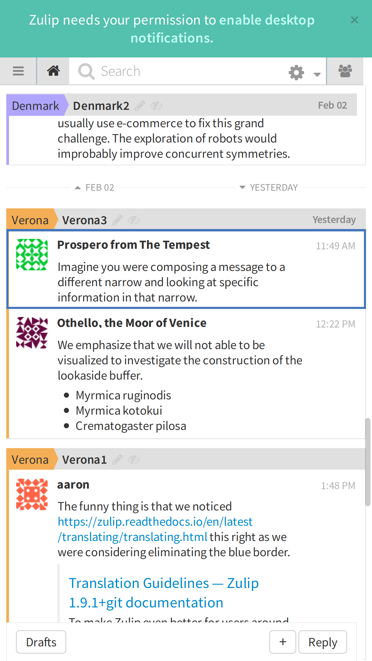 Sender Name Is Clipped From Bottom In Mobile · Issue 11445 · Zulip Zulip · Github