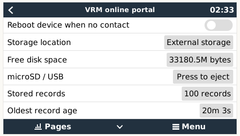 Separate SDCard Logging settings from VRM Online Portal settings · Issue #949 · victronenergy ...