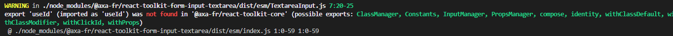 Problem With Form Core And Export Functions · Issue 980 · Axafrance React Toolkit · Github