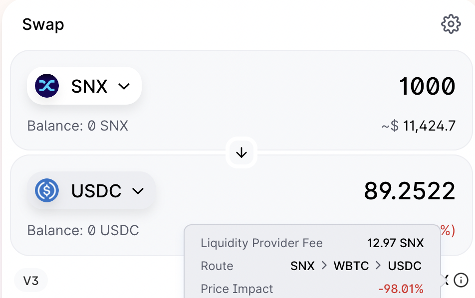 Underoptimized trade route on Optimism · Issue #2317 · Uniswap/interface · GitHub