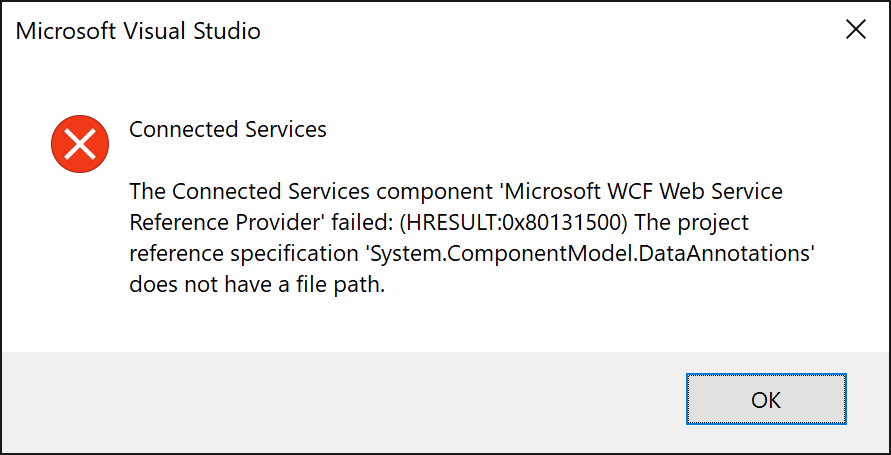 Bring up Add/Update a Service Reference (WCF) experience for .NET Core 3.0 · Issue #4661 ...