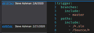 Option to exclude whitespace or line ending only changes from ...