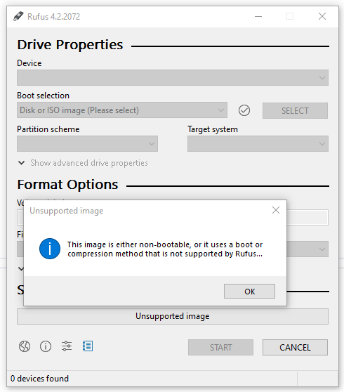 efiboot.img is not detected as bootable · Issue #2288 · pbatard/rufus ...