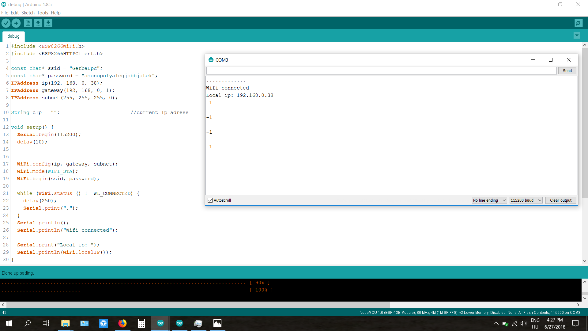 simple http get request not working after WiFi.config(); · Issue #4856 ...