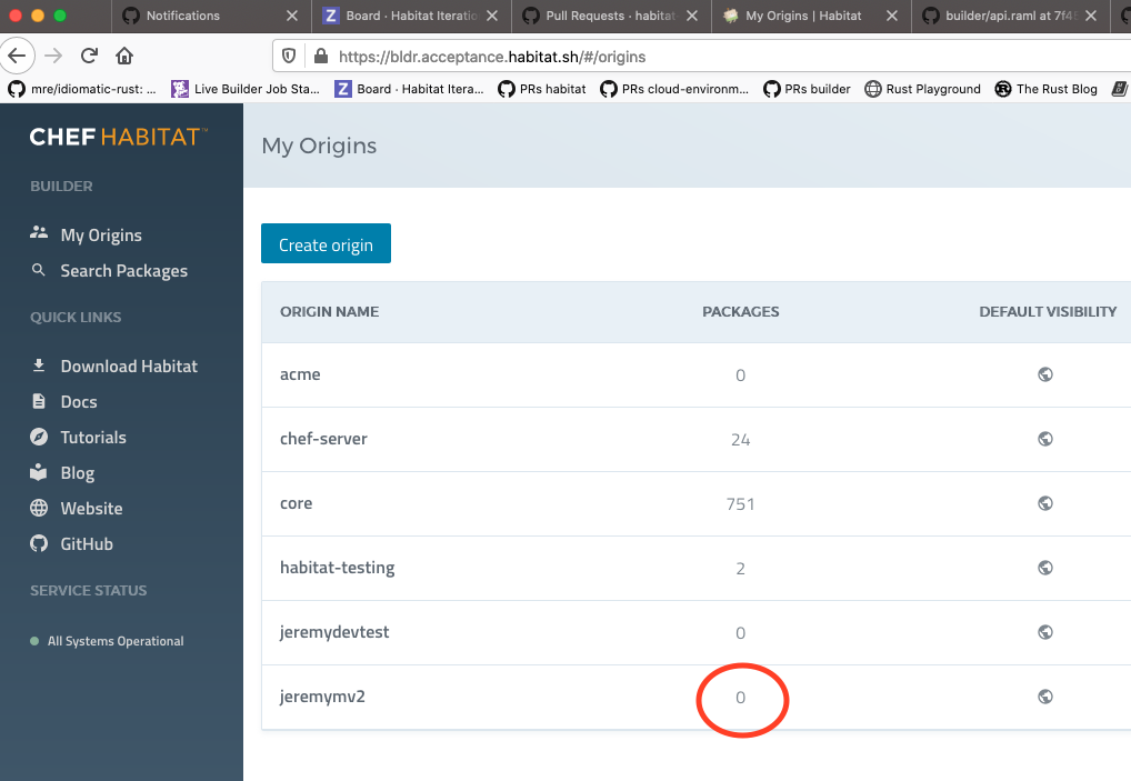 Top level user origins Packages column really means Artifacts · Issue #1325 · habitat-sh/builder ...