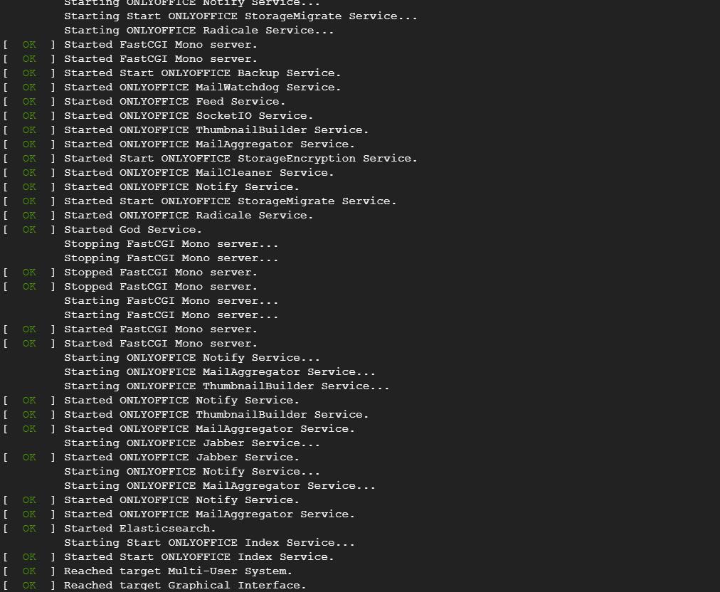 Unable To Start Community Server · Issue 151 · Onlyoffice Docker Communityserver · Github