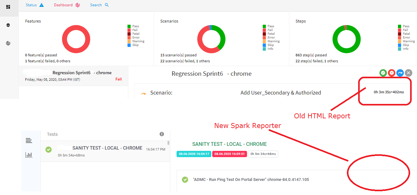 Extent Spark Reporter - Test Content Dont show Duration · Issue #232 ...